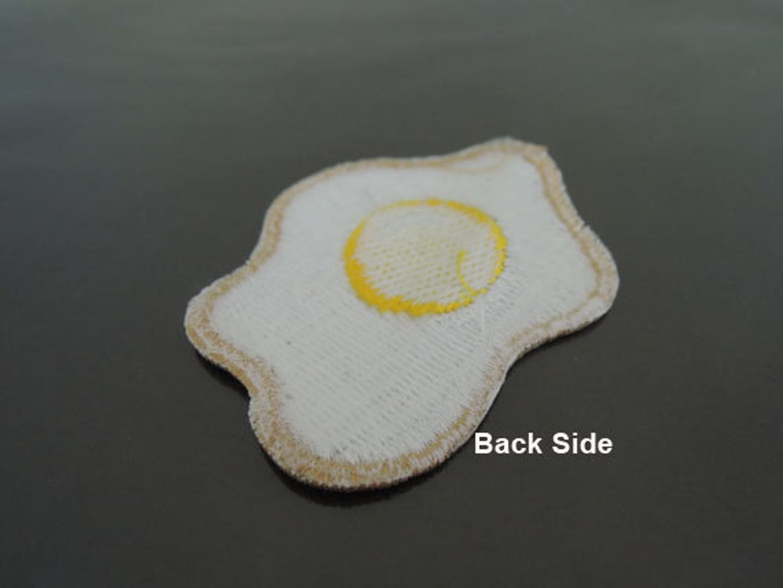Egg Patches Iron on Patch or Sewing on Patch Food Egg Patch - Etsy
