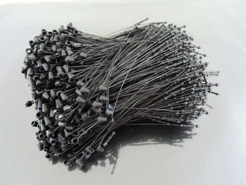1000pcs Black Snap Lock Tag String Clothing Tag String Hang Tag String ...