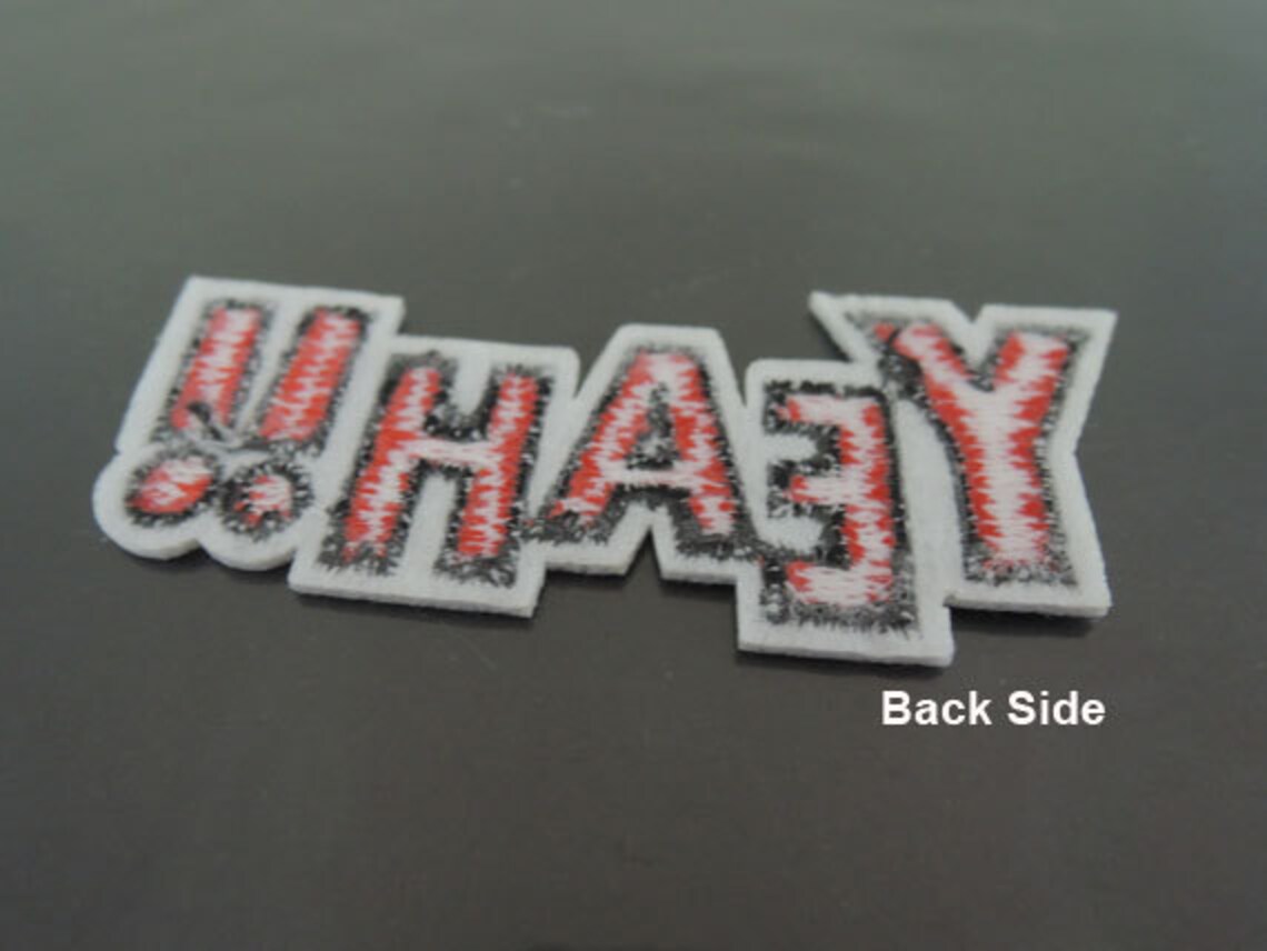 YEAH Letter Patches Iron on or Sewing on Patch Letter - Etsy
