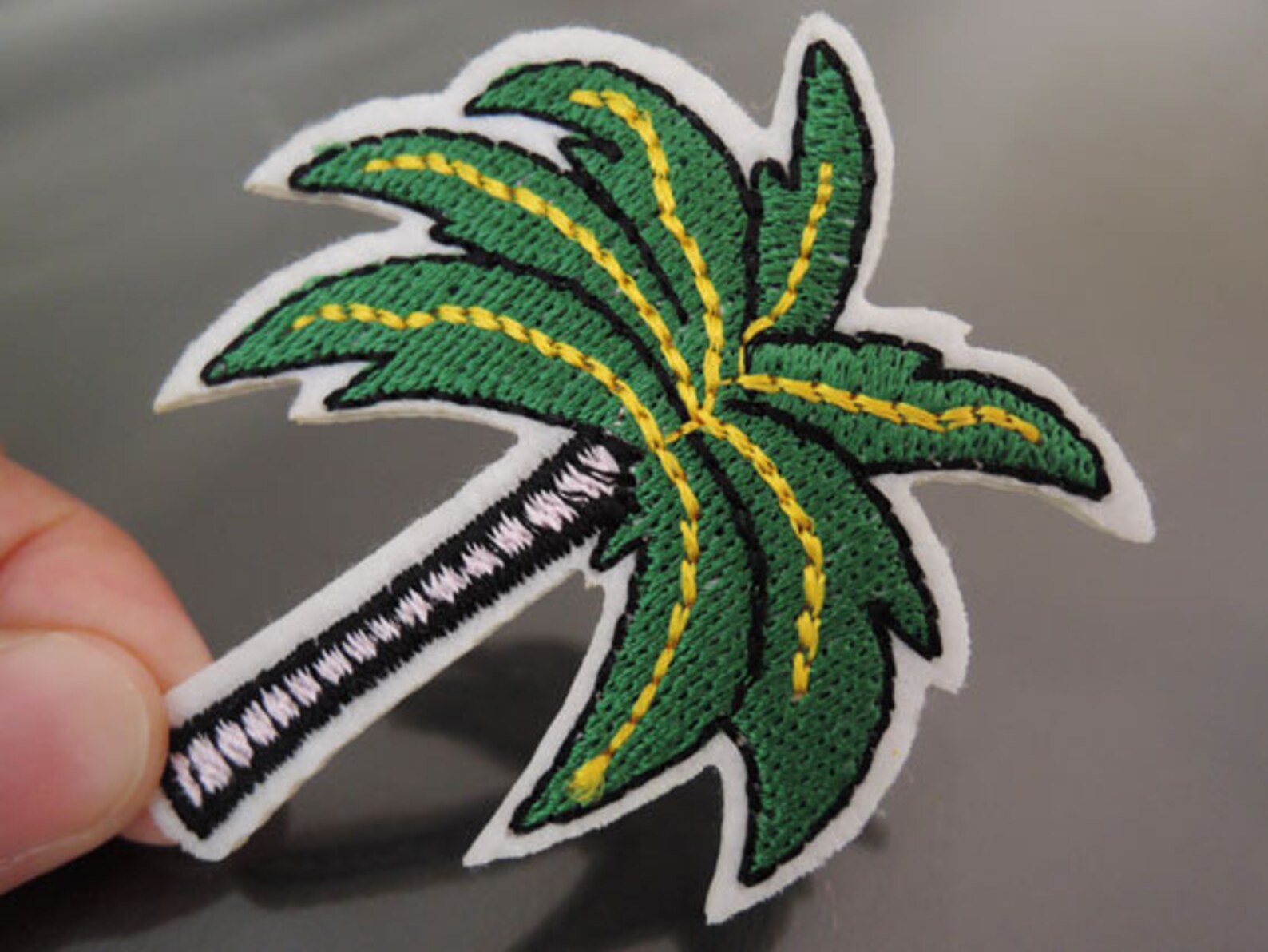 Iron on Patch - Coconut Palm Tree Patches Green Trees Patch Summer ...