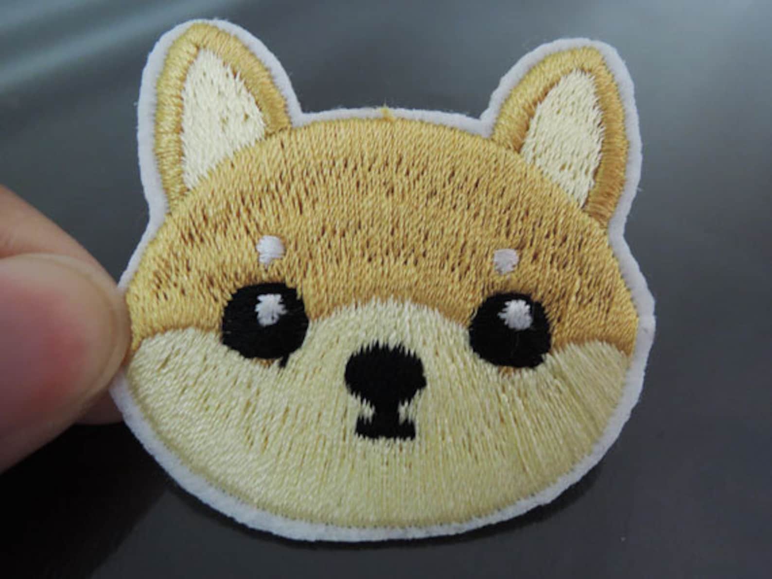 Iron on Patch Cute Dog Patches Animal Patch Small Doggie - Etsy