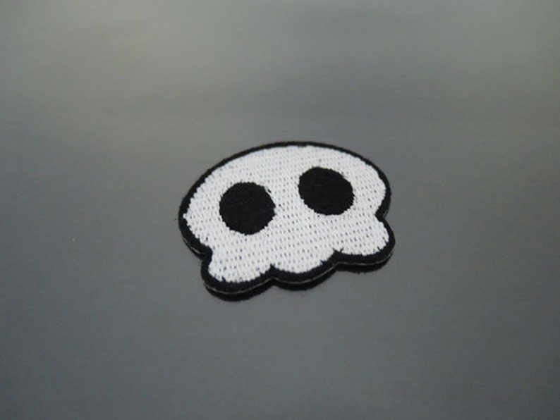 Iron on Patch Cute Ghost Skull Patches Little Small Patch - Etsy