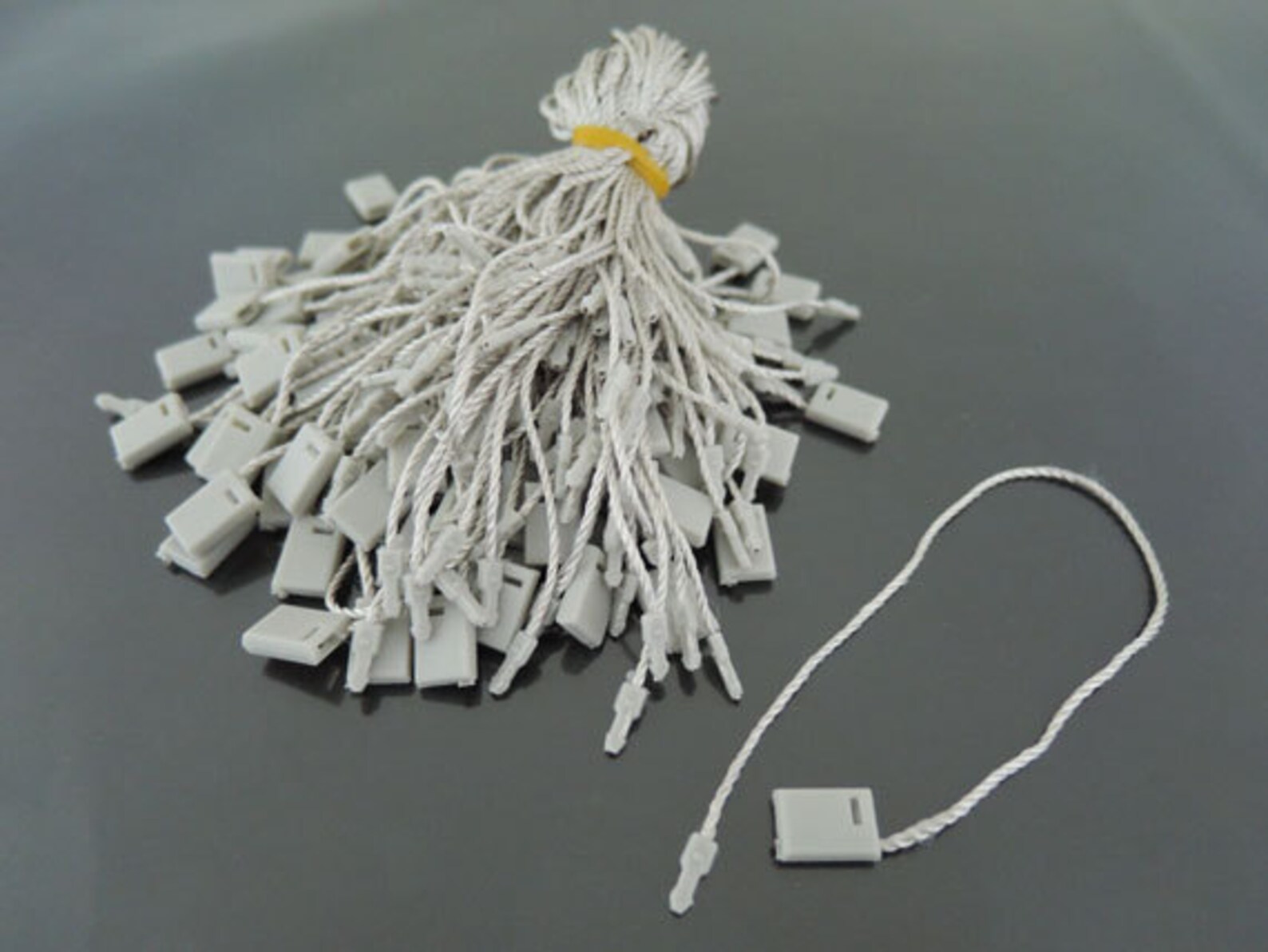 Hang Tag String 100pcs Light Grey Hang Tag String With | Etsy