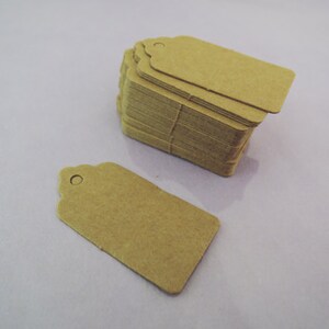 Kraft Tags - 50pcs Small Kraft Tags Rectangle Tag Price Tags Hang Tags ...