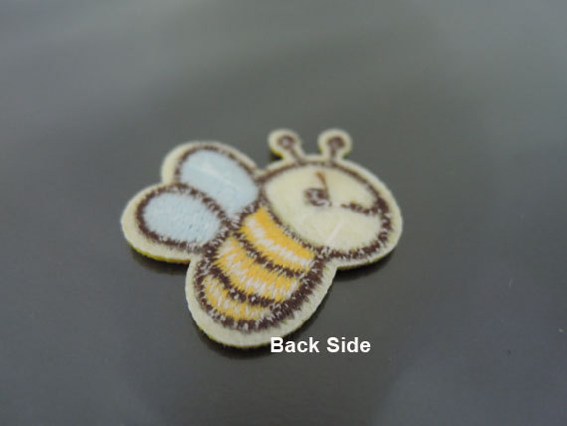 Little Bee Patch Insert Cartoon Patches Bees Patch Applique | Etsy