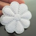 White Flower Patch Flower Patches Badge Patch Applique Embroidered ...