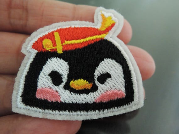 Iron on Patch Cute Penguin Patches Animal Patch Small - Etsy