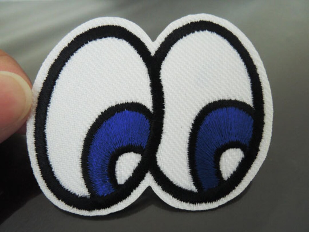 Blue Eye Patches - Iron on Patch or Sewing on Patch Blue Eyes Patches ...