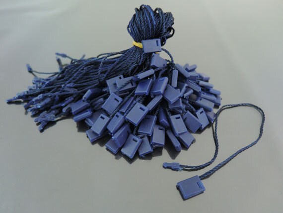 Hang Tag String 100pcs Navy Blue Hang Tag String With - Etsy Australia