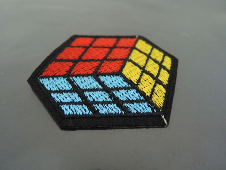 Rubik's Cube Patches Iron on Patch or Sewing Patch Rubik - Etsy