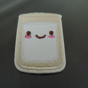 Milk Patches - Iron on Patches or Sewing on Patch White Cute Milk ...