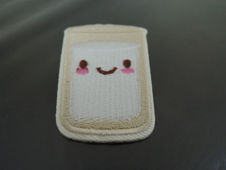 Milk Patches Iron on Patches or Sewing on Patch White Cute - Etsy