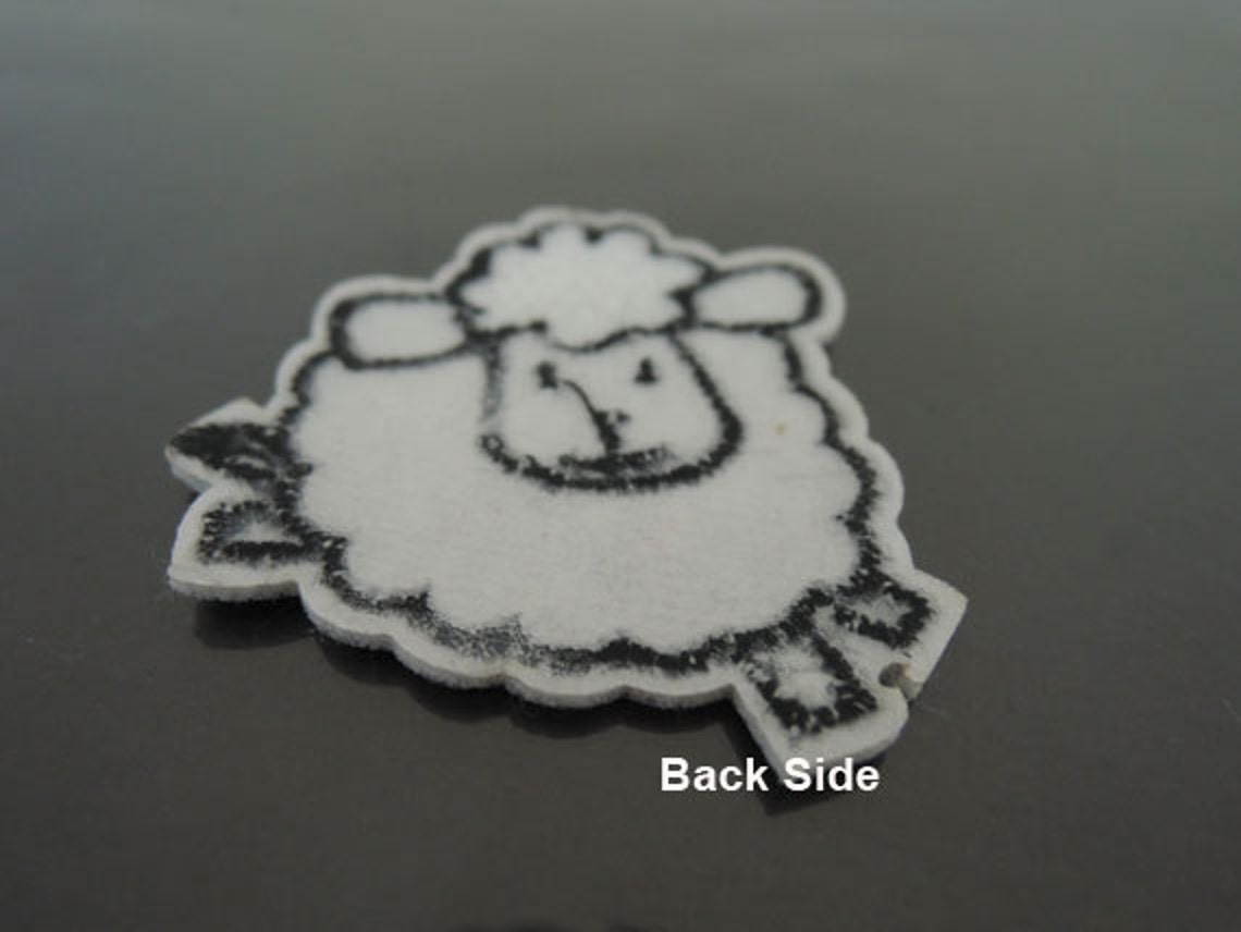 White Sheep Patches Iron on Patches or Sewing on Patch - Etsy