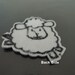 White Sheep Patches Iron on Patches or Sewing on Patch Little Sheep ...