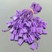 Hang Tag String 100pcs Purple Hang Tag String With Plastic Fastener - Etsy