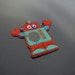 Robot Patches - Iron on Patches or Sewing on Patch Red Patches ...