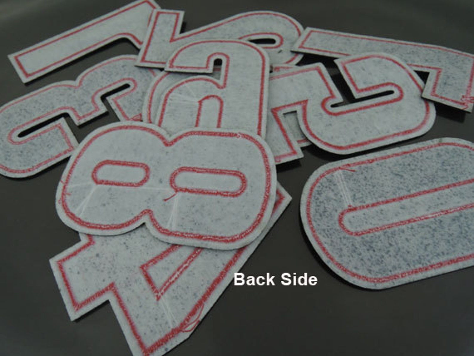Large Number Patches - Iron on Patch or Sewing on Patch 0-9 Number ...