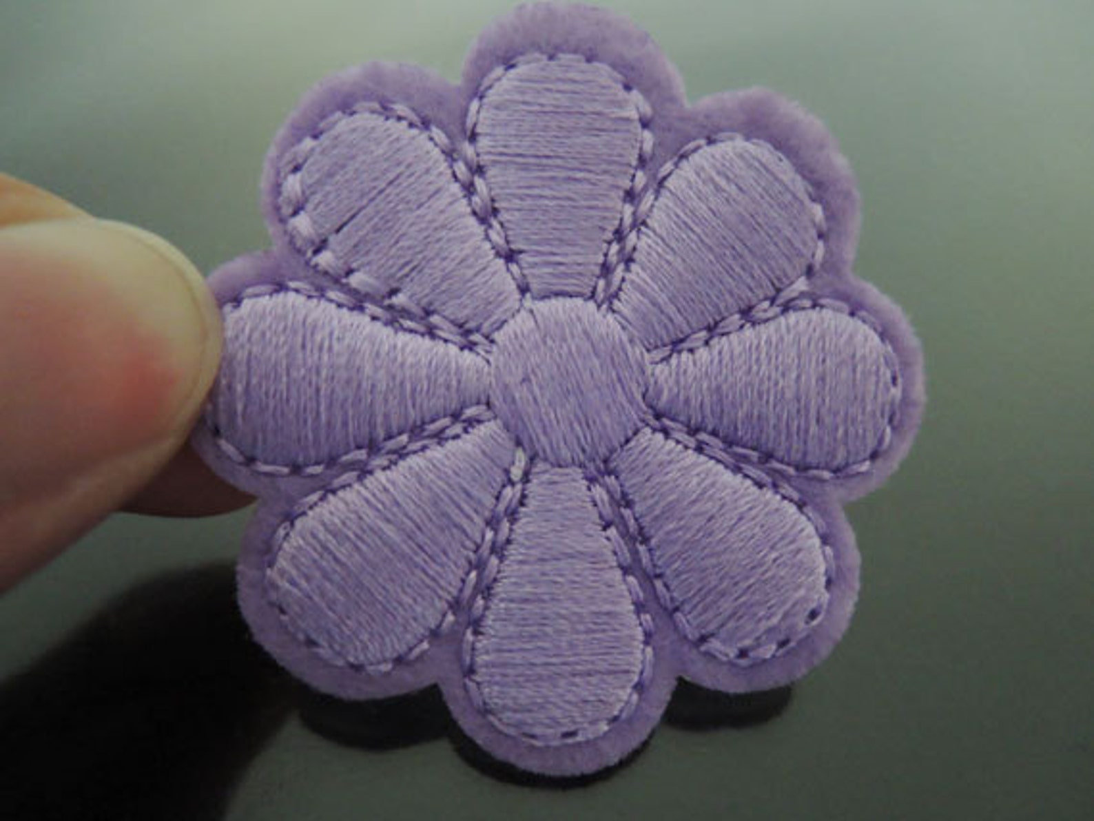 Light Purple Flower Patch Flower Patches Badge Patch Applique ...