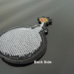 Black Bomb Patches Iron on Patches or Sewing on Patch Black Patches ...