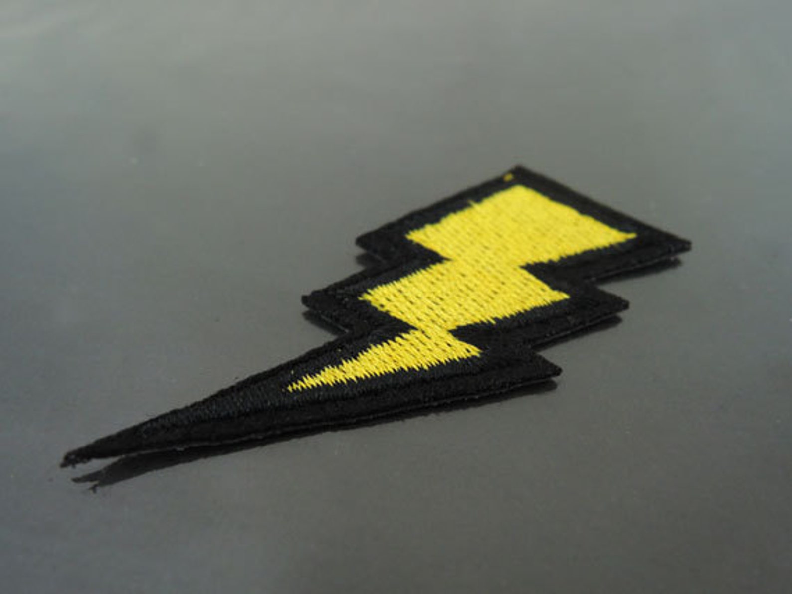 Flash Patches Iron on Patches or Sewing on Patch Yellow - Etsy