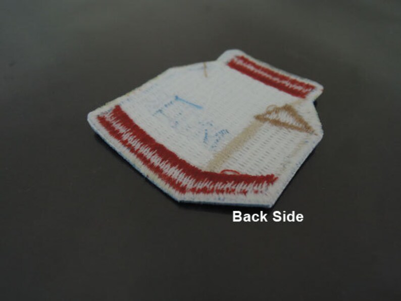 Milk Patches - Iron on Patches or Sewing on Patch Red White Milk Box ...