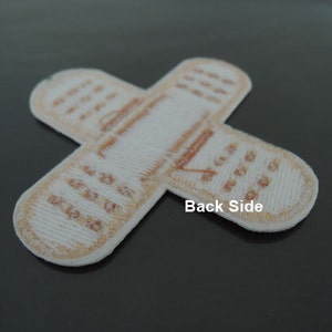 Iron on Patch - Band Aid Patch Embroided Patch Patch for Jacket - Etsy