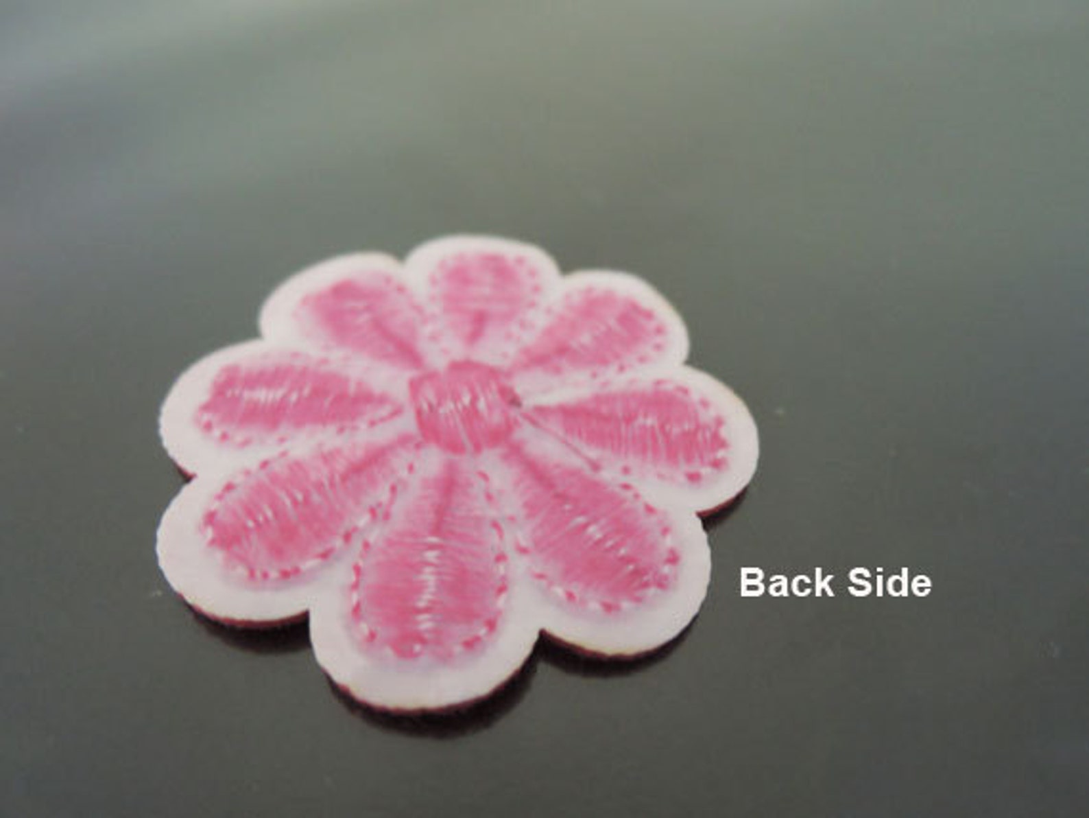 Pink Flower Patch Flower Patches Badge Patch Applique - Etsy