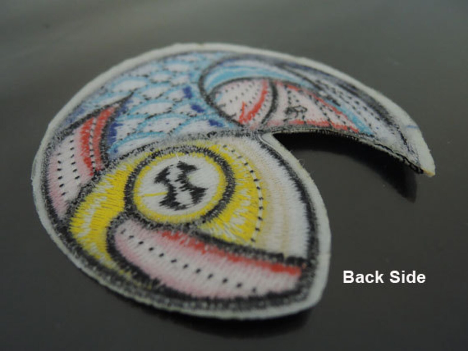 Fish Patch Blue Fish Patches Colorful Fish Patches Applique - Etsy