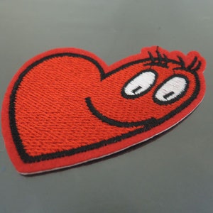 Eye Patches - Iron on Patches or Sewing on Patch Two Eye Heart Love ...