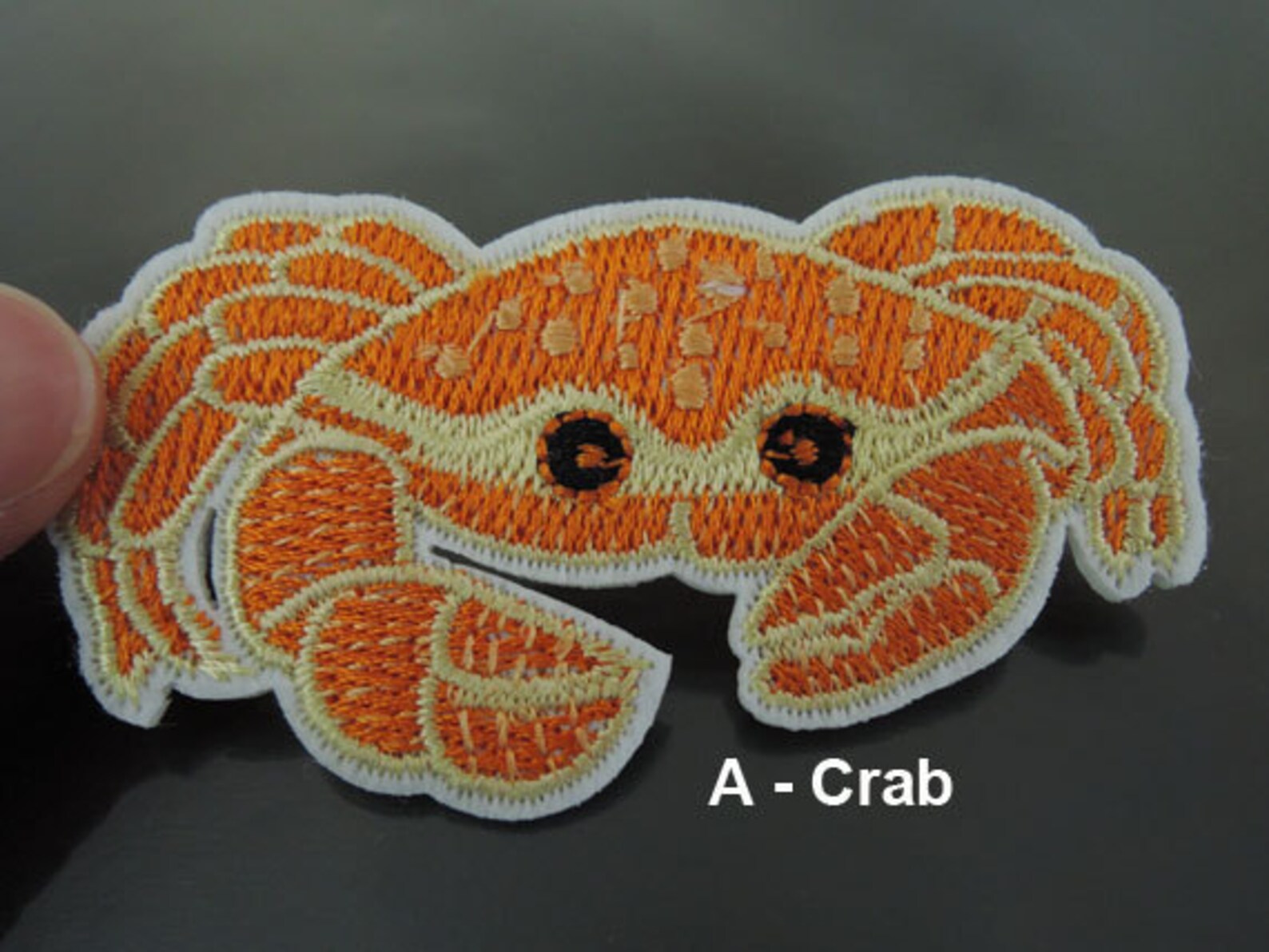 Iron on Patch Crab Patch Fish Patch or Starfish Patch Ocean - Etsy