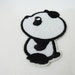 Cute Panda Patch Animal Cartoon Patches Badge Patch Applique ...