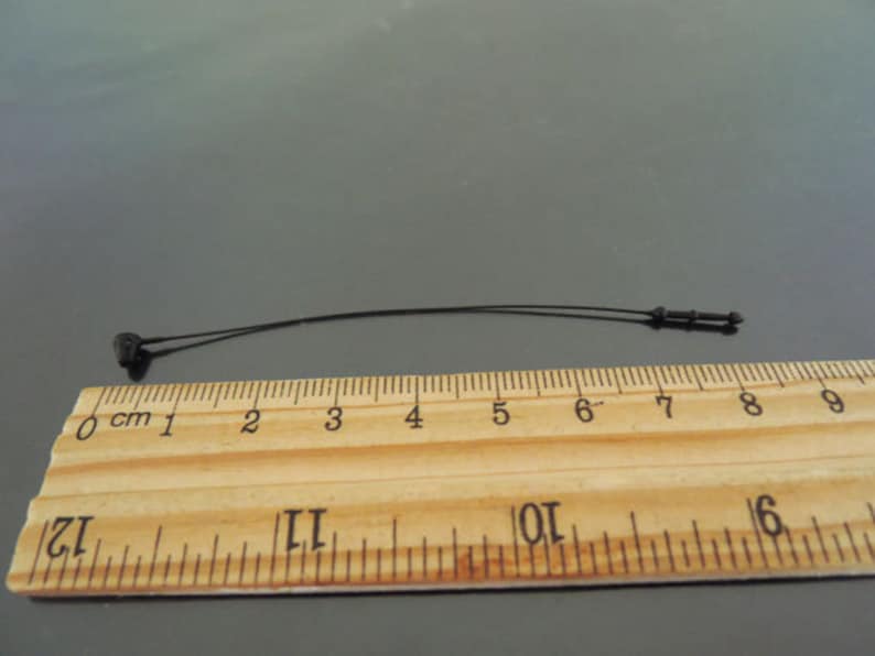 1000pcs Black Snap Lock Tag String Clothing Tag String Hang | Etsy