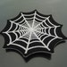 Spiderweb Patches Iron on Patches or Sewing on Patch Black Patches ...