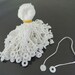 Hang Tag String - 100pcs White Hang Tag String With Round Plastic ...