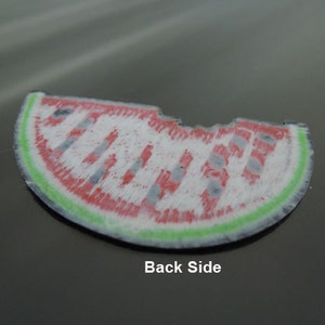 Watermelon Patch Fruit Patches Red Green Black Patch Applique ...