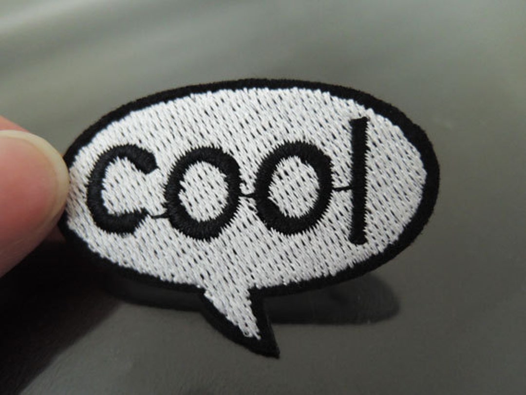 COOL Letter Patches - Iron on Patch or Sewing on Patch Letter Patches ...