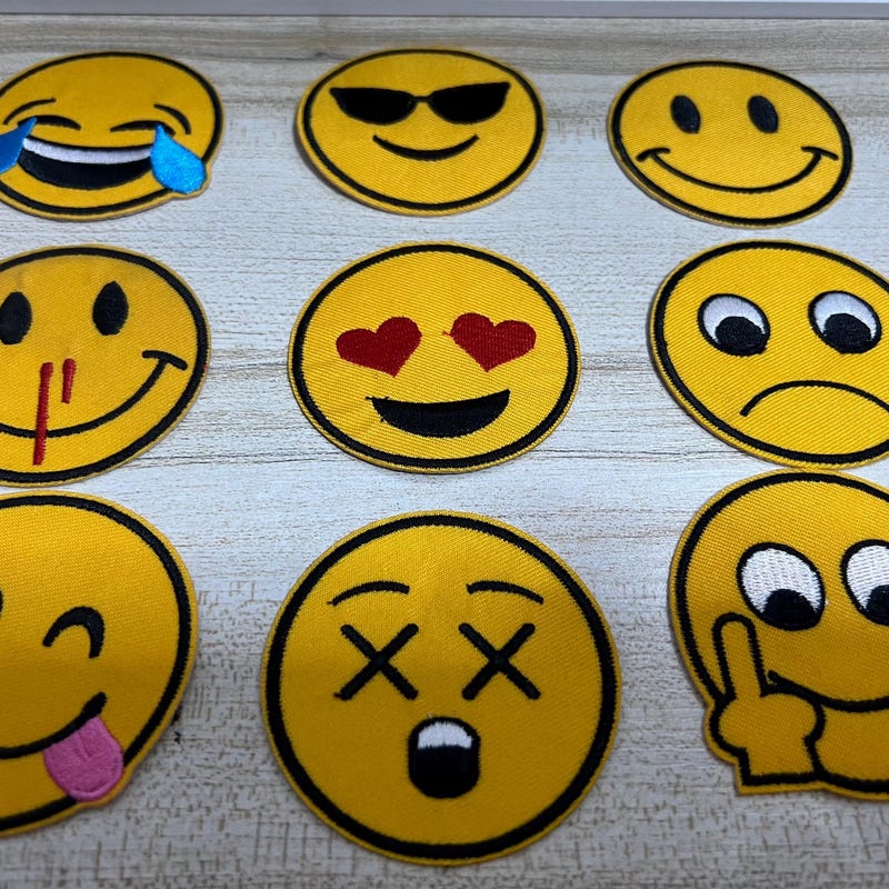 Emoji Patch - Etsy