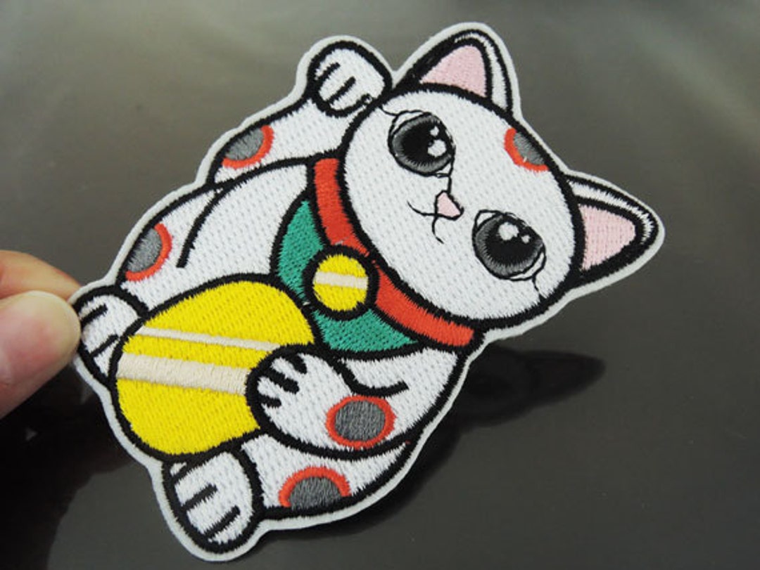 Cat Patch Cute Cat Patches Large Japan Cats Patches Applique ...