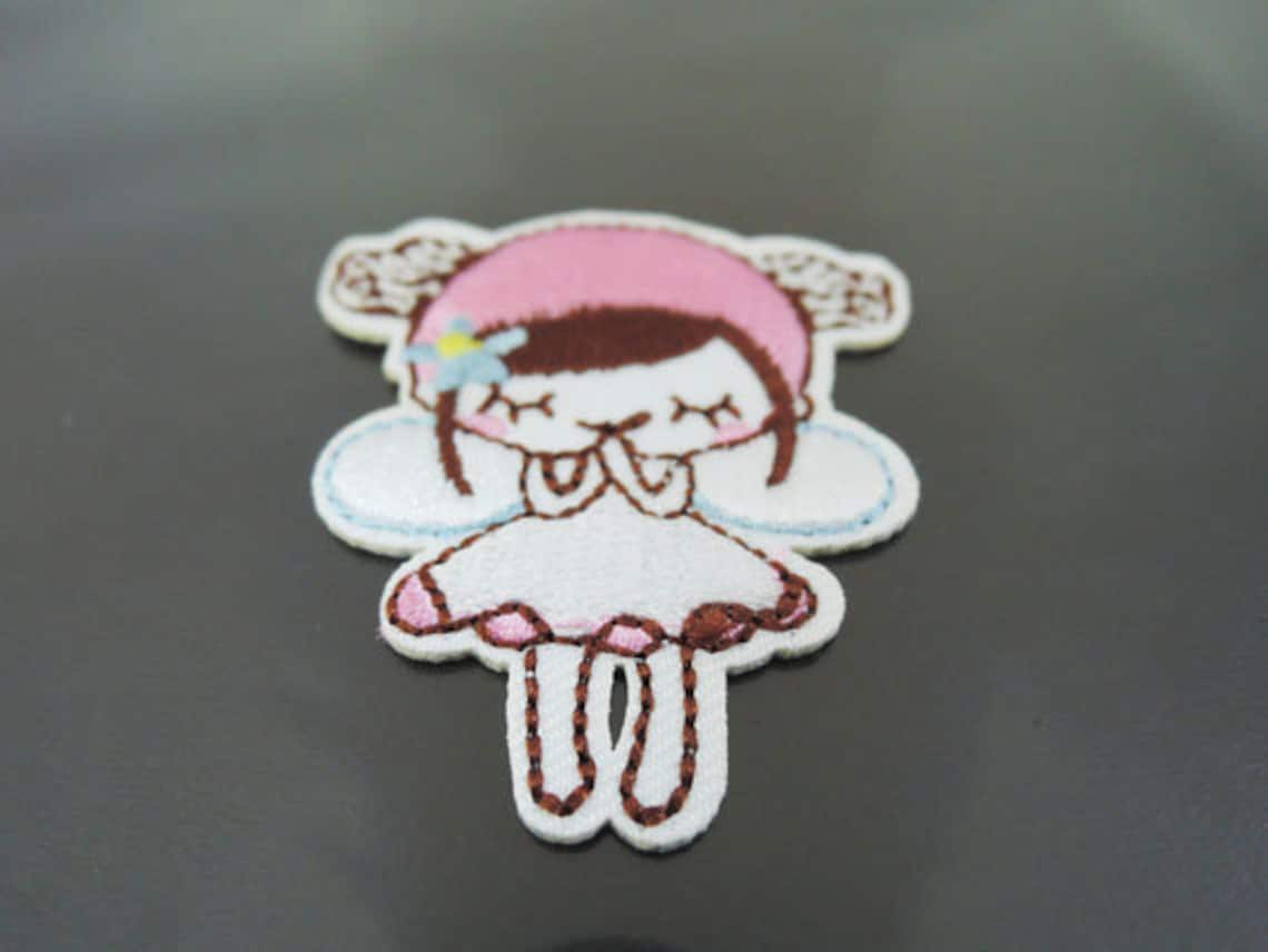 Cute Little Girl Patch Lady Patches Badge Patch Applique - Etsy