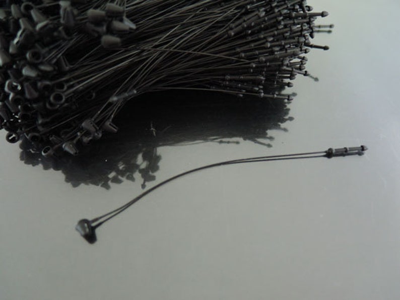 1000pcs Black Snap Lock Tag String Clothing Tag String Hang | Etsy