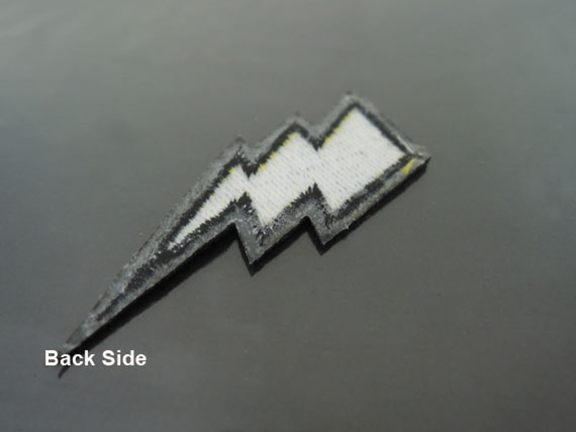 Flash Patches Iron on Patches or Sewing on Patch Yellow - Etsy