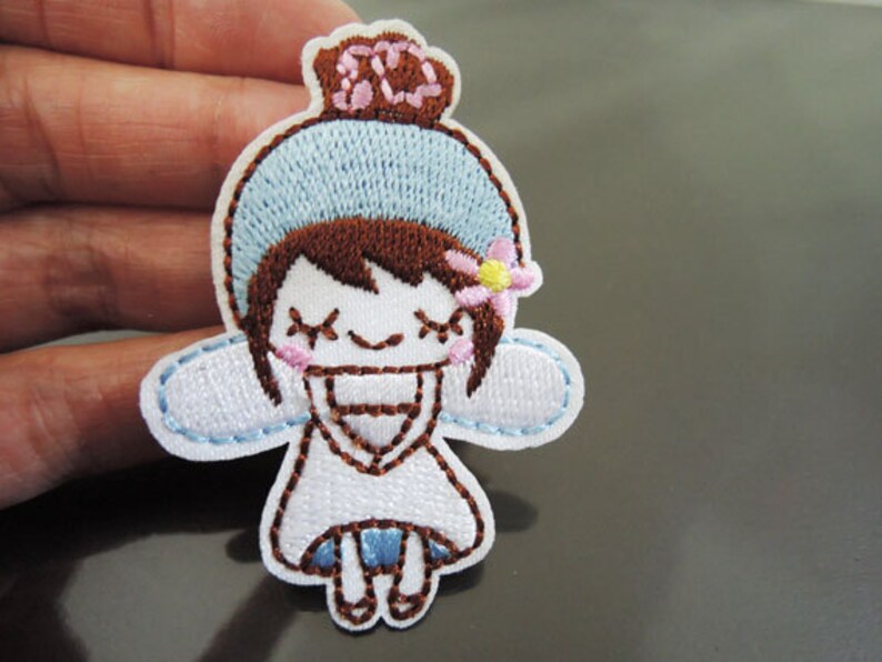 Cute Little Girl Patch Lady Patches Badge Patch Applique | Etsy