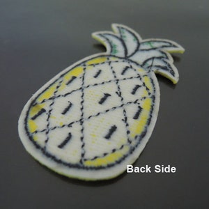 Pineapple Patch Fruit Patches Yellow Patch Applique Embroidered Patch Iron on Patch Sew on Patch ...