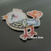 Cute Bird Patch Animal Cartoon Patches Green Birds Patch Applique ...