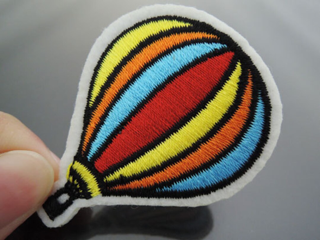 Hot Air Balloon Patches - Iron on Patches or Sewing on Patch Hot Air ...