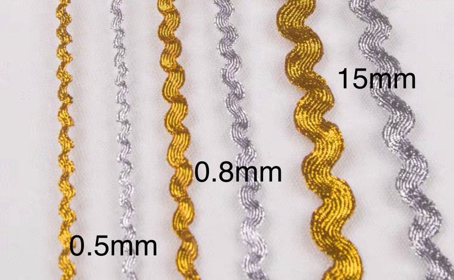 Ric Rac Trim Mini Ric Rac Trim Rick Rack Zig Zag Ribbon | Etsy