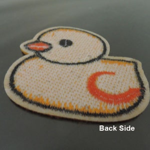 Duck Patches - Iron on Patches or Sewing on Patch Orange Duck Patches ...