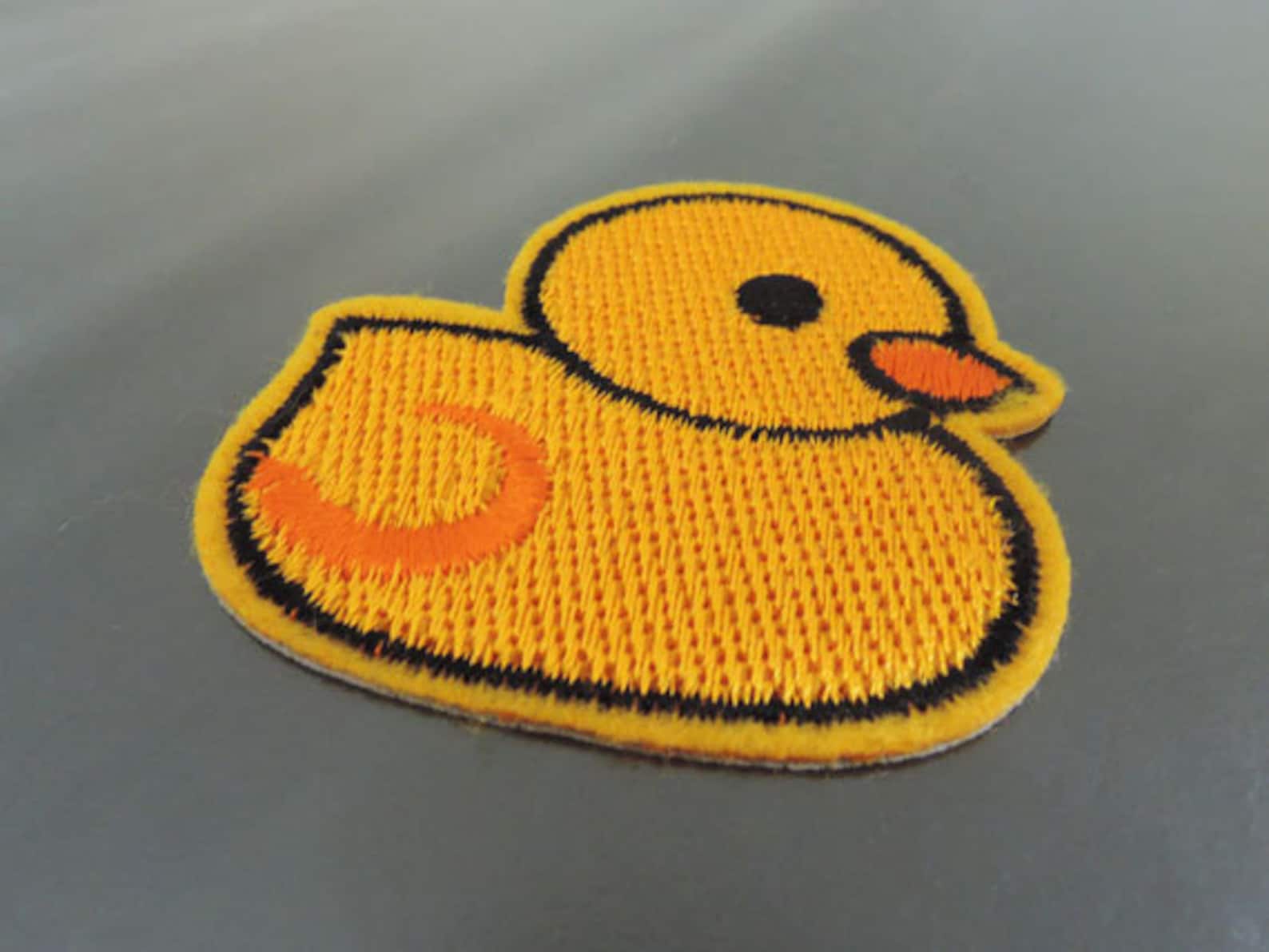 Duck Patches Iron on Patches or Sewing on Patch Orange Duck - Etsy