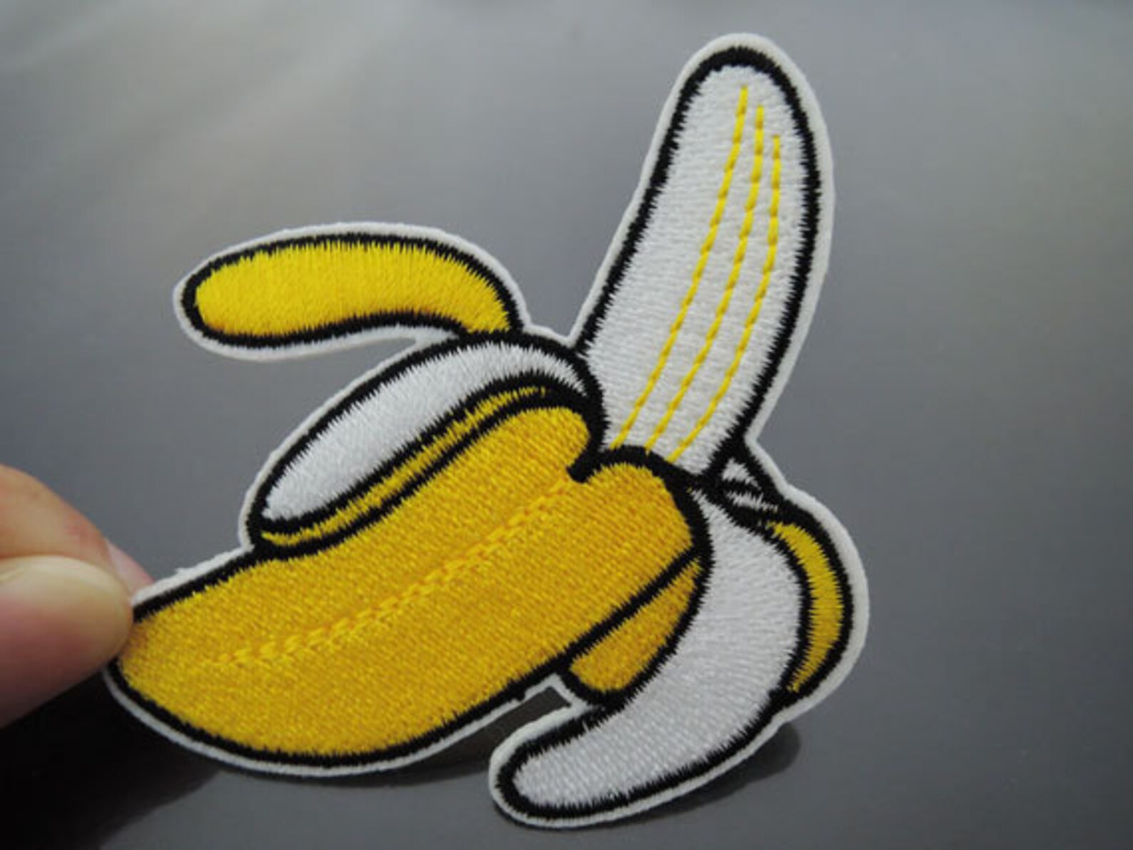 Banana Patch Fruit Patches Yellow Patch Applique Embroidered Patch Iron ...