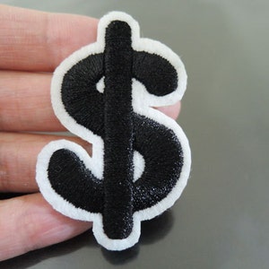 Money Patches - Iron on or Sewing on Patch Dollar Patch Dollars Patches ...